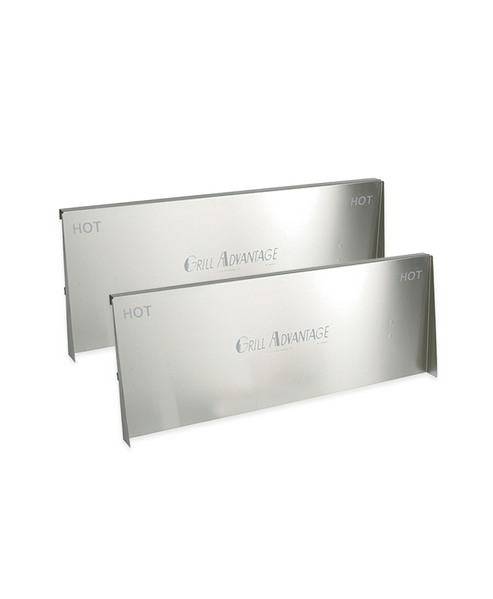 Flat Top Grill Backsplash Extender | Cleaner Station | Grill Advantage