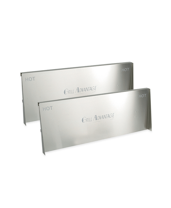 Flat Top Grill Backsplash Extender | Cleaner Station | Grill Advantage